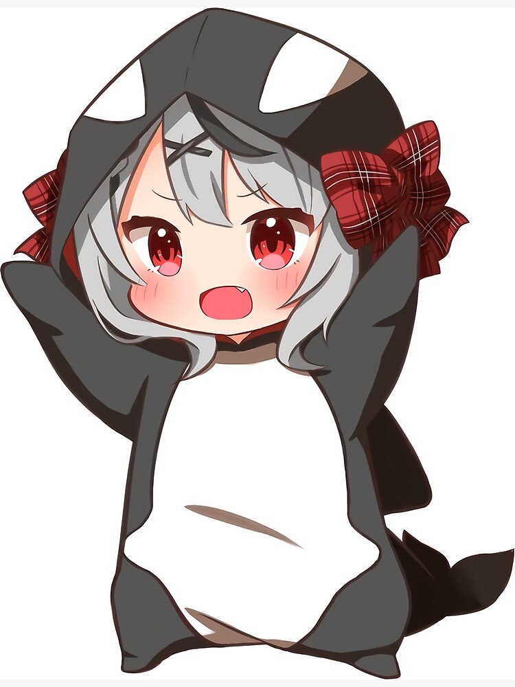 Lámina fotográfica «Sakamata Chloe smol orca - HoloX Hololive» de ...