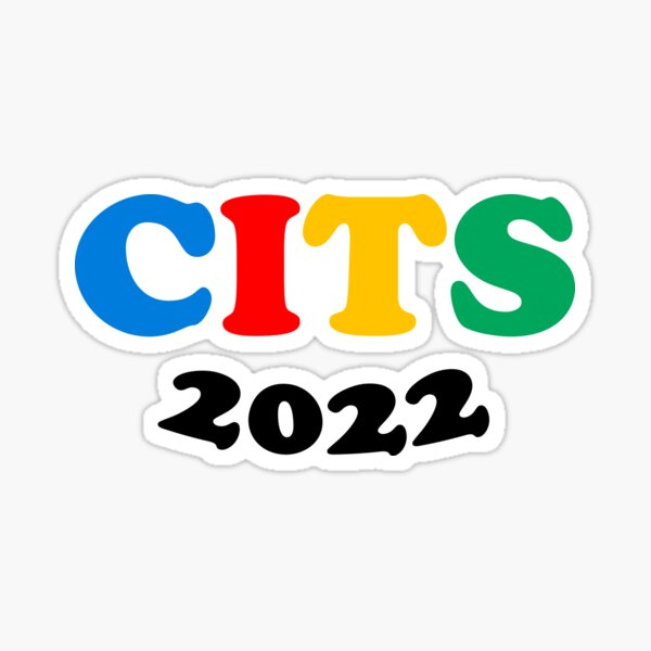"CITS 2022 Optimist" Sticker for Sale by drewsandler | Redbubble