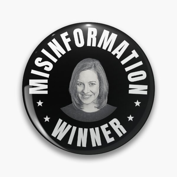 "Misinformation Winner Jen Psaki White House Press Secretary Funny Meme ...