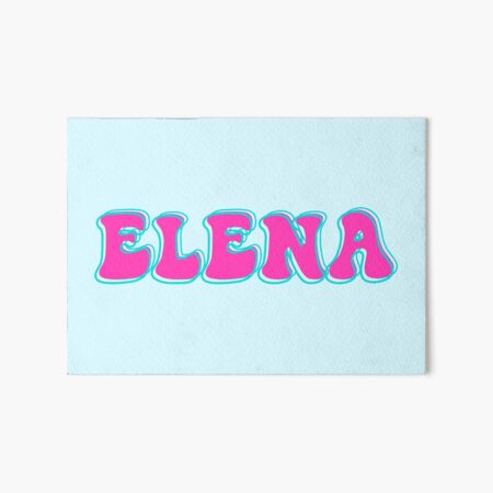 "ELENA Cute Name Design ELENA - Kawaii ELENA Name" Art Board Print by ...