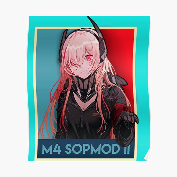 "M4 SOPMOD II " Poster by FEICorp | Redbubble