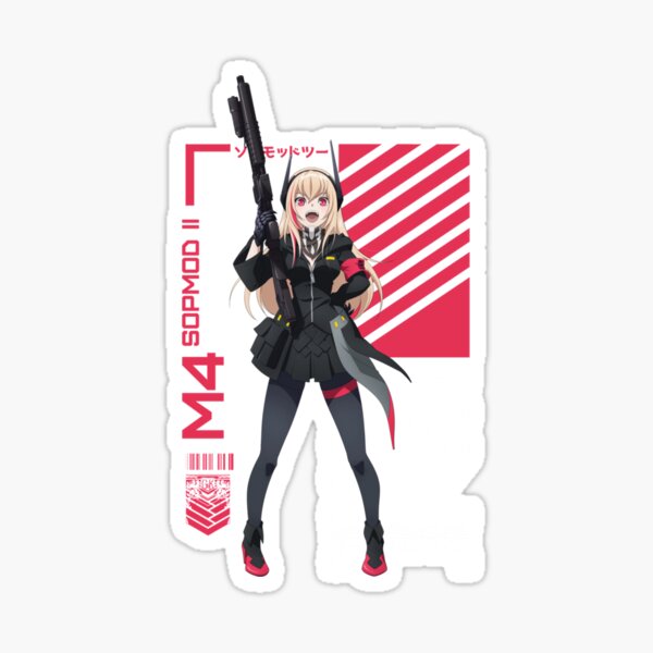 "M4 SOPMOD II - Dolls Frontline " Sticker for Sale by FEICorp | Redbubble