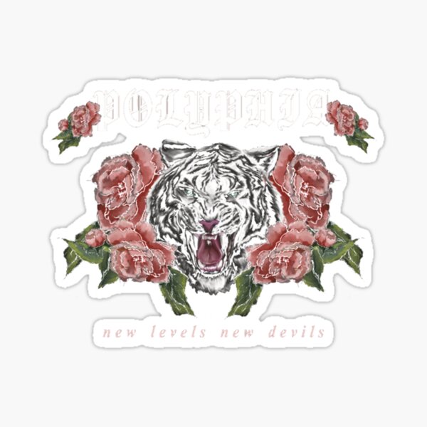 "POLYPHIA " Sticker by HUNXFREY | Redbubble