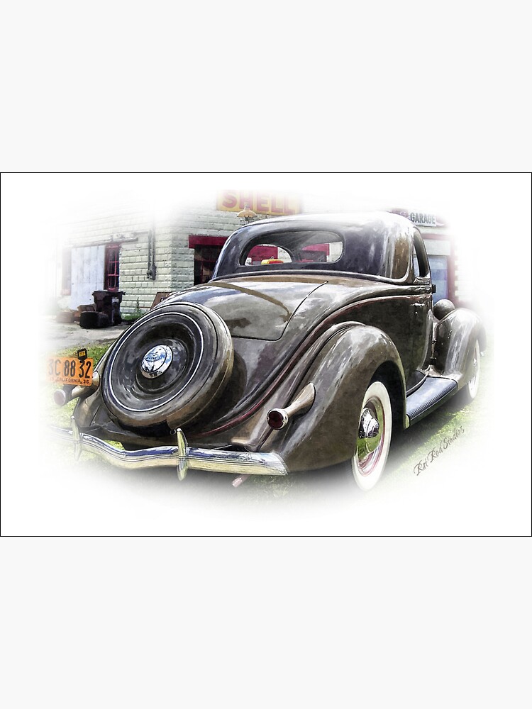 "Rat Rod Studios Hot Rod 8" Sticker by ratrodstudios | Redbubble