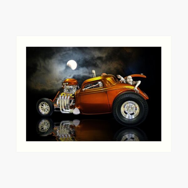 "Rat Rod Studios Halloween 8" Art Print for Sale by ratrodstudios ...