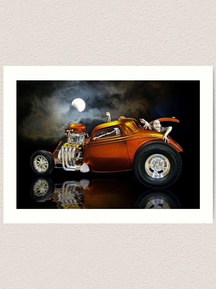 "Rat Rod Studios Halloween 8" Art Print for Sale by ratrodstudios ...