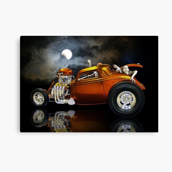"Rat Rod Studios Halloween 8" Canvas Print for Sale by ratrodstudios ...