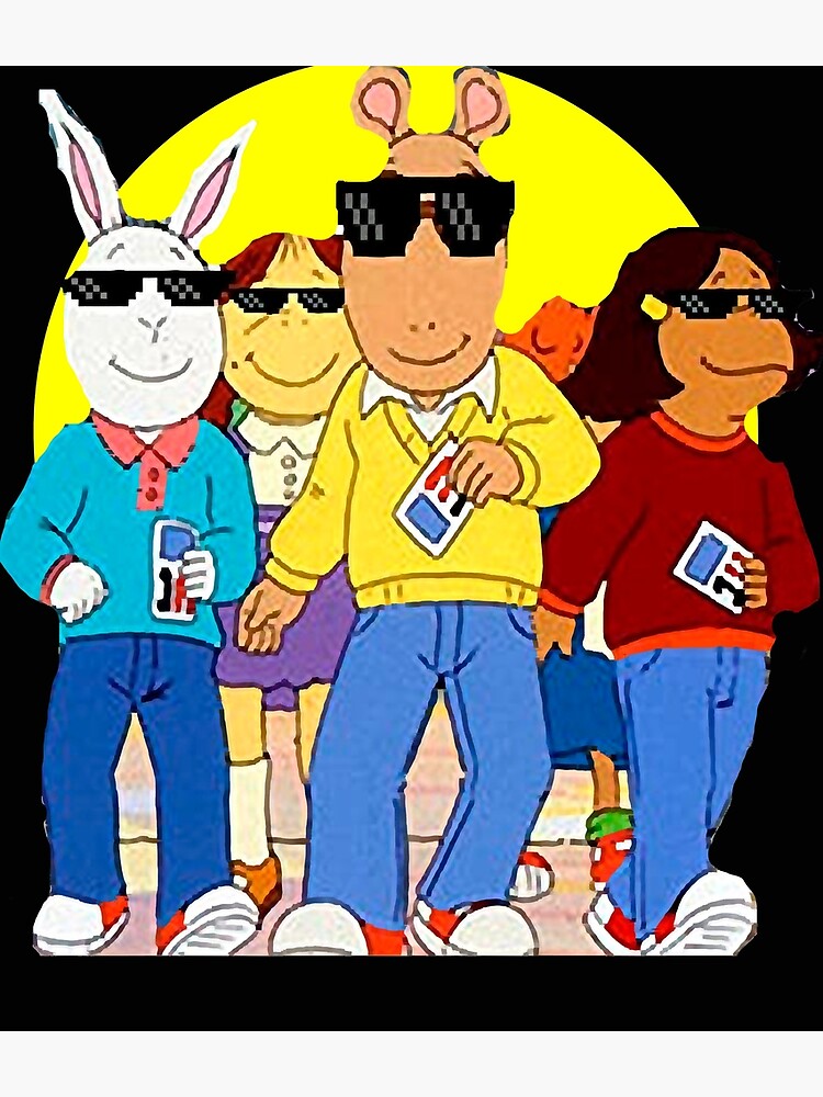 "Arthurs friends (Arthur) - Vintage Cartoons Classic T-Shirt" Backpack ...