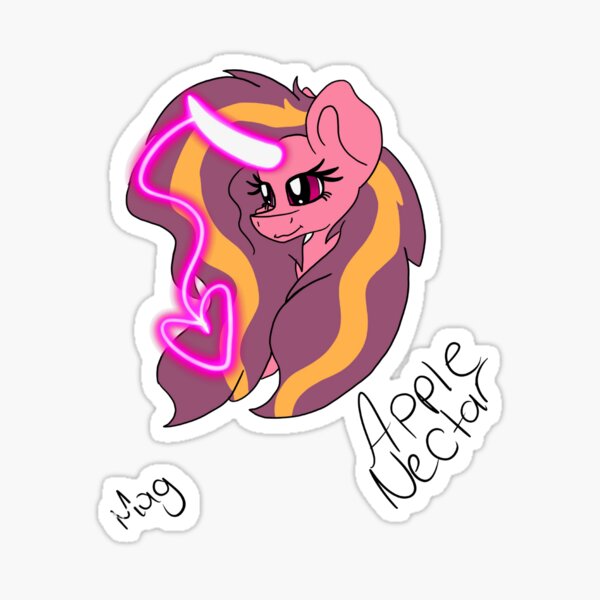 "Apple Nectar by Mags" Sticker by BipolarPegasus | Redbubble