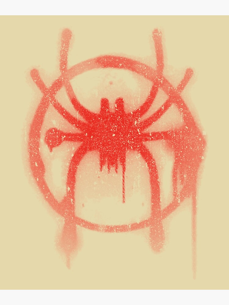 "Miles Morales Spider Symbol " Poster for Sale by ArtofDraconis22 ...