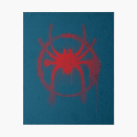 "Miles Morales Spider Symbol " Art Board Print by ArtofDraconis22 ...