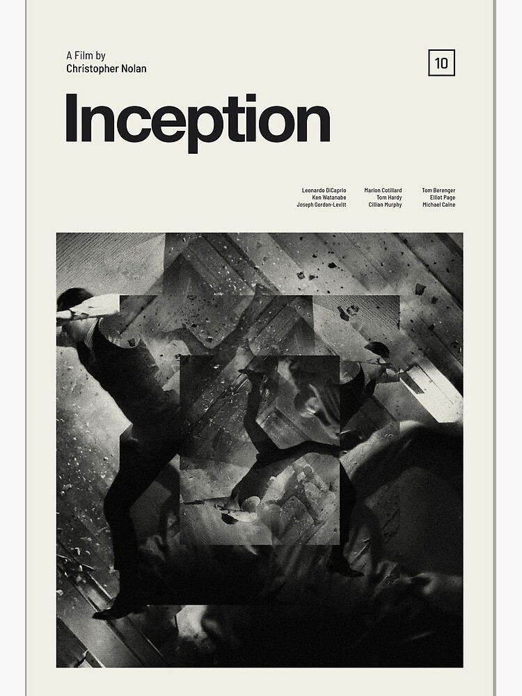 "Inception" Art Board Print for Sale by Part Studio | Redbubble