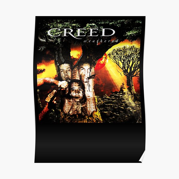 "Creed band Genres Post-grunge; ‎hard rock‎; Classic" Poster for Sale ...