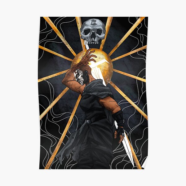 "Gideon the Ninth" Poster for Sale by dragon-ez | Redbubble