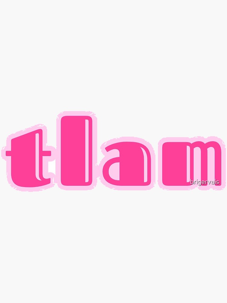 "tlam sticker" Sticker for Sale by brigervais | Redbubble