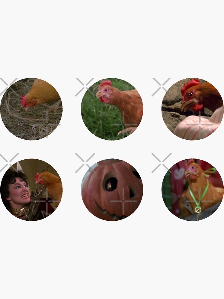 "Billina in Return to Oz" Sticker by TheNuttyDuck | Redbubble