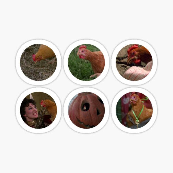 "Billina in Return to Oz" Sticker by TheNuttyDuck | Redbubble