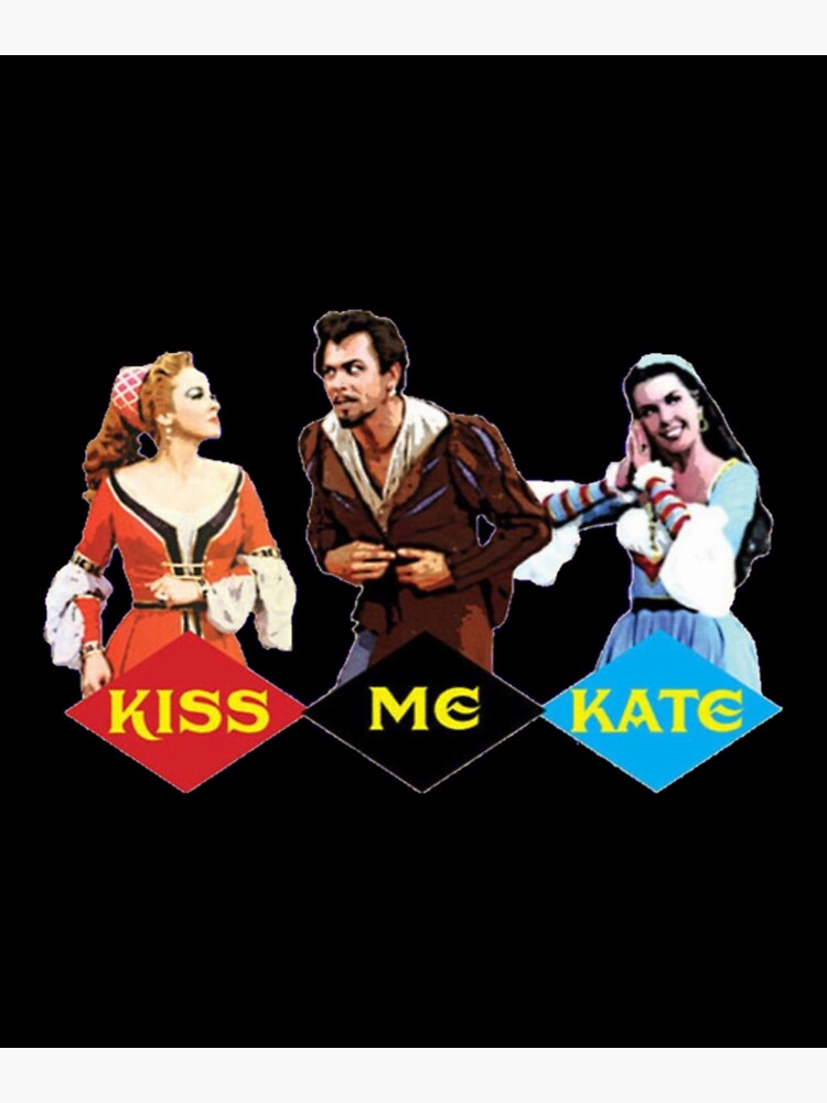 "Kiss Me Kate" Poster by SewKura | Redbubble