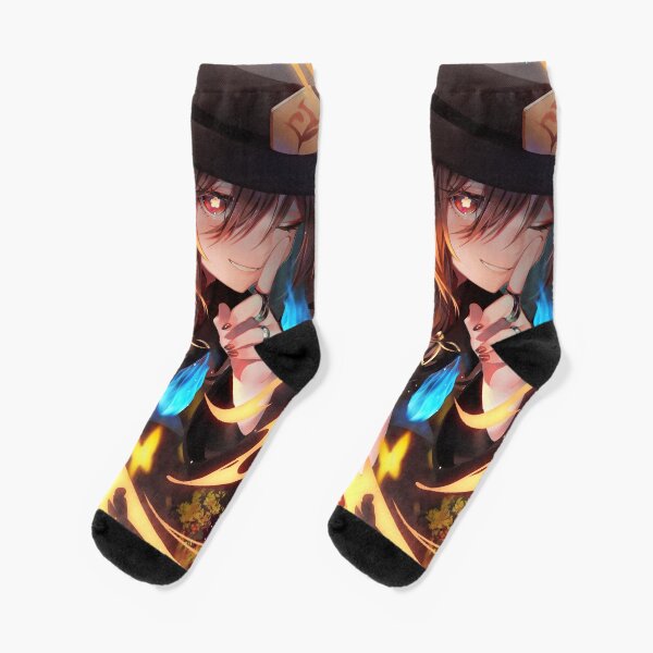 "SHHHH Hu Tao Genshin Impact" Socks for Sale by genshinwaifus | Redbubble