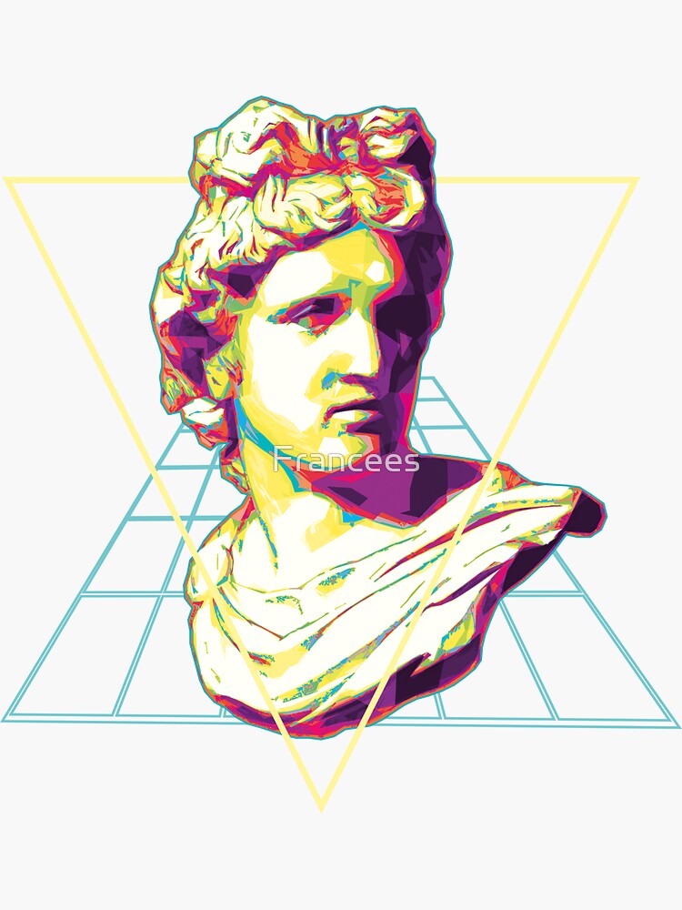 "Apollo Greek statue" Sticker for Sale by Francees | Redbubble