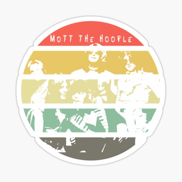 "mott the hoople vintage70s" Sticker for Sale by Filucry | Redbubble