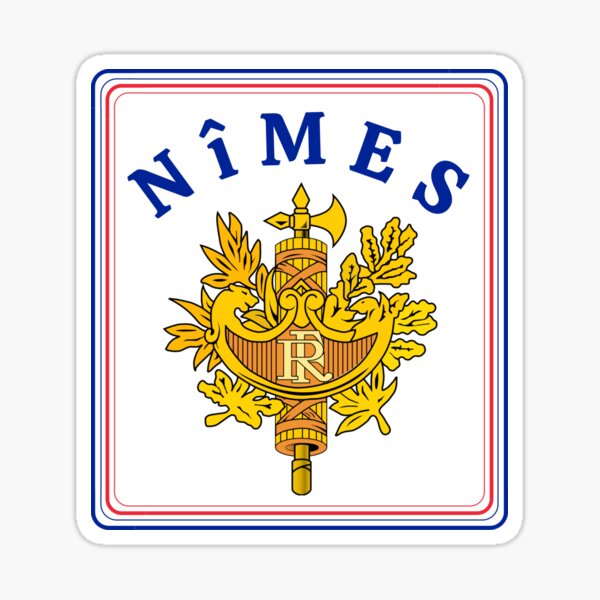 "City of Nîmes" Sticker for Sale by FedSherDesign | Redbubble
