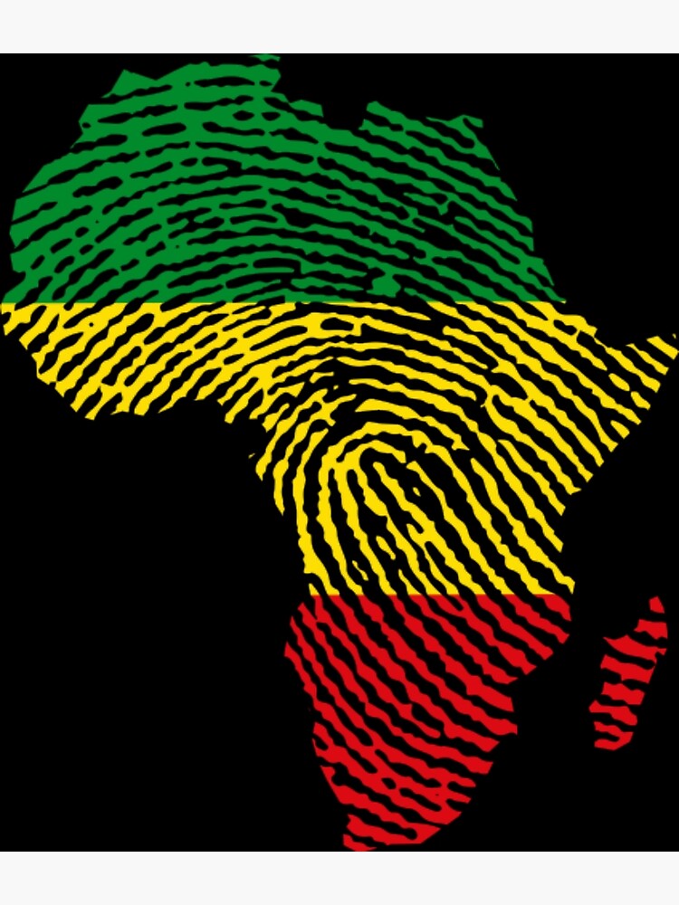 " African Roots Map " Poster for Sale by SpearsTyrell | Redbubble