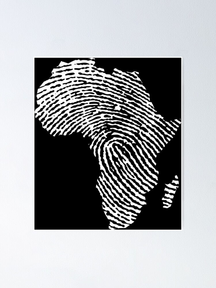 "Black Lives Matter African Roots Map" Poster for Sale by SpearsTyrell ...