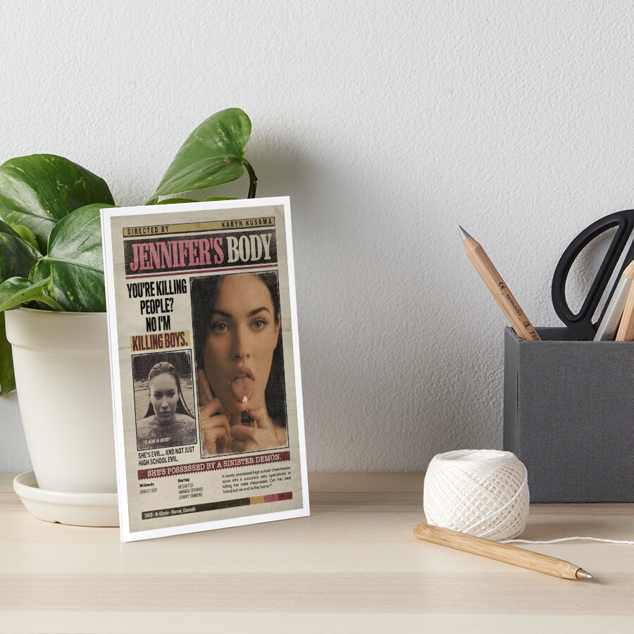 "Movie Jennifer's Body Poster" Poster for Sale by joesbokey | Redbubble