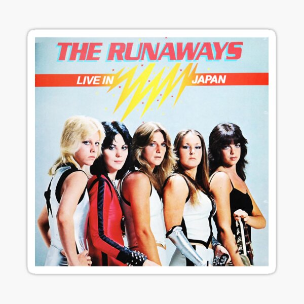 "THE RUNAWAYS For Fans" Sticker by ClareShields | Redbubble