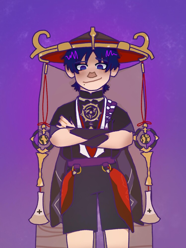 "Scaramouche" Sticker for Sale by captainegg | Redbubble