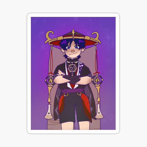 "Scaramouche" Sticker for Sale by captainegg | Redbubble