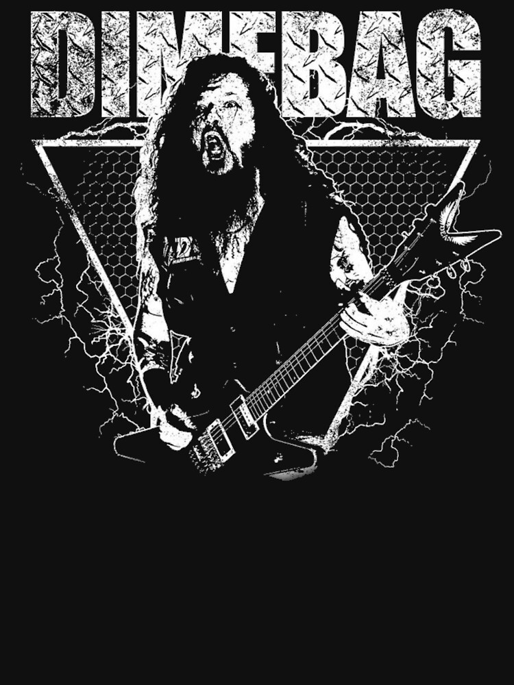 "DIMEBAG DARRELL" T-shirt for Sale by Craigsnyder | Redbubble | dimebag ...