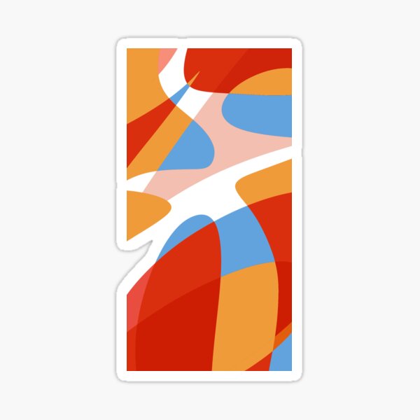 "Flow." Sticker for Sale by Depicted-LTD | Redbubble