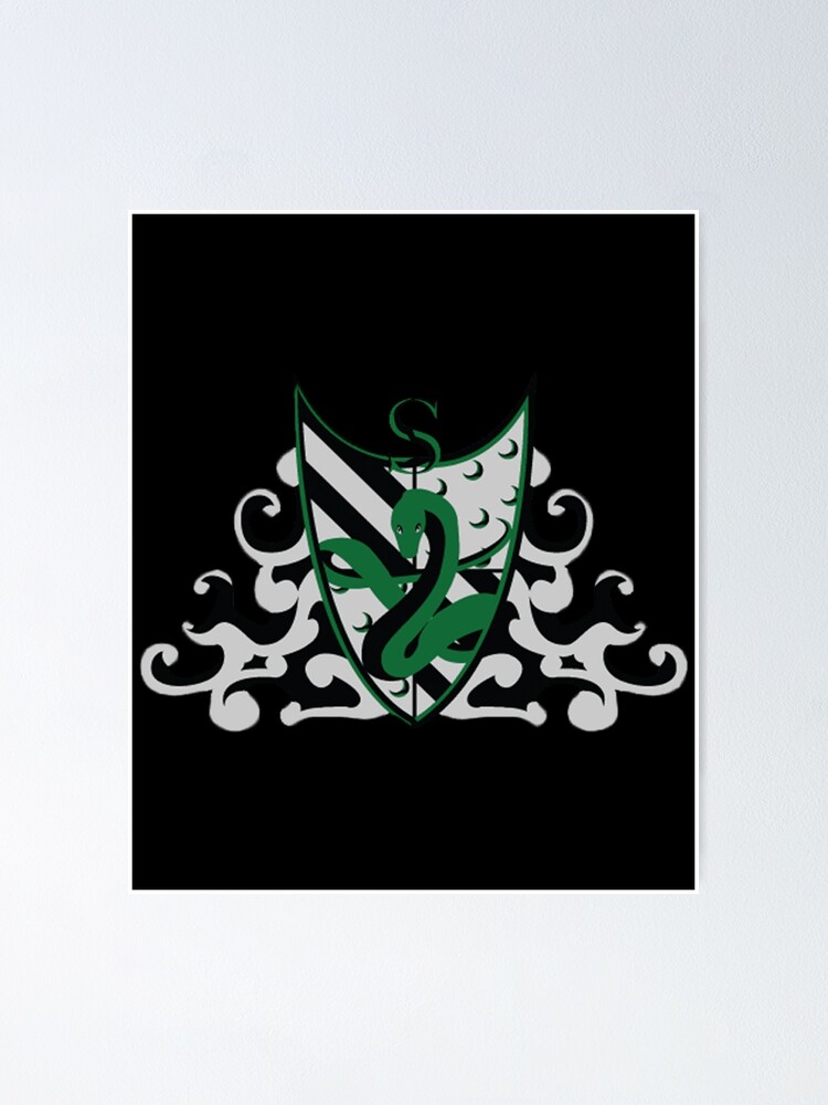 "Snake Serpent Emblem Ambitious Cunning Logo" Poster for Sale by ...