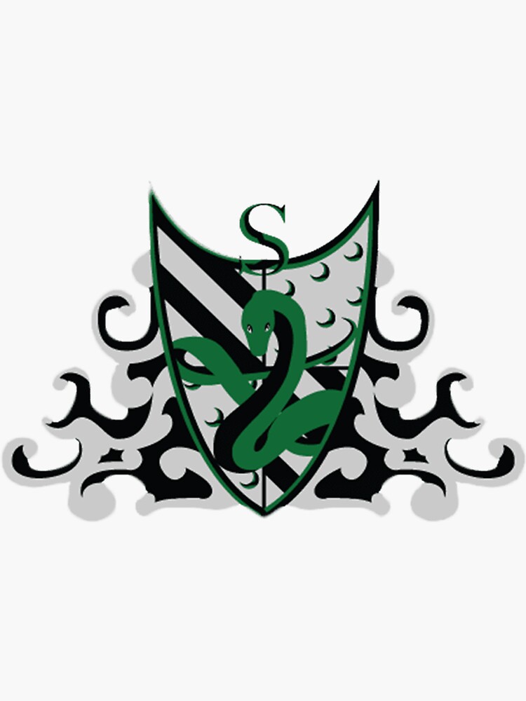 "Snake Serpent Emblem Ambitious Cunning Logo" Sticker for Sale by ...