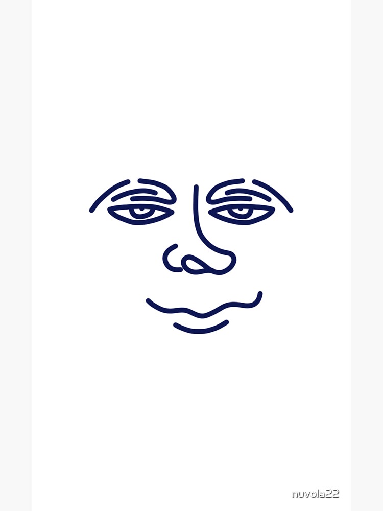 "Navy Narcissism " Sticker by nuvola22 | Redbubble