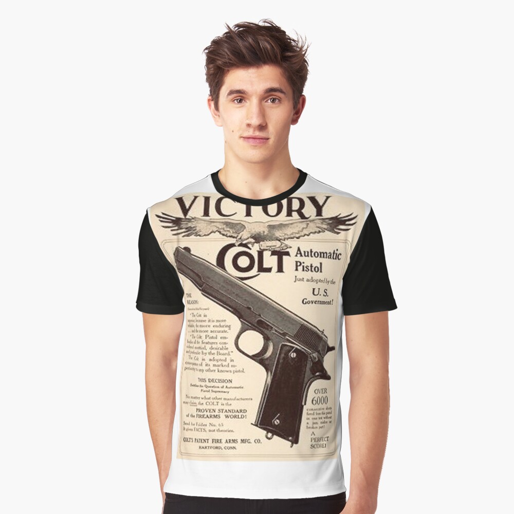 "colt pistol 1911 poster" Poster for Sale by iconic-arts | Redbubble