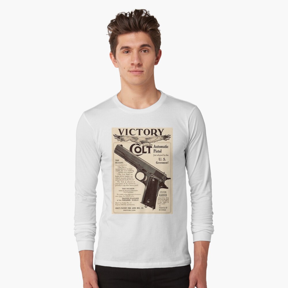"colt pistol 1911 poster" Poster for Sale by iconic-arts | Redbubble