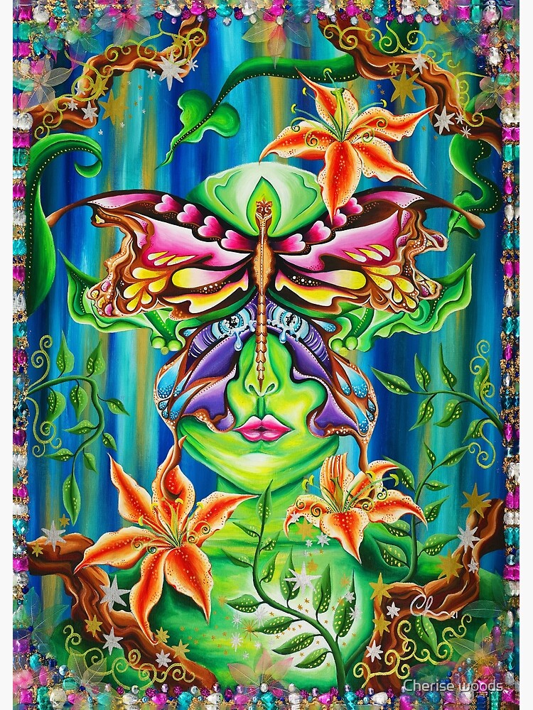 "Elvin forest fae, unique, mythical creature, fairy design. " Poster ...