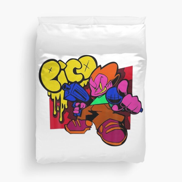 "Friday Night Funkin - fnf pico" Duvet Cover for Sale by meudya | Redbubble