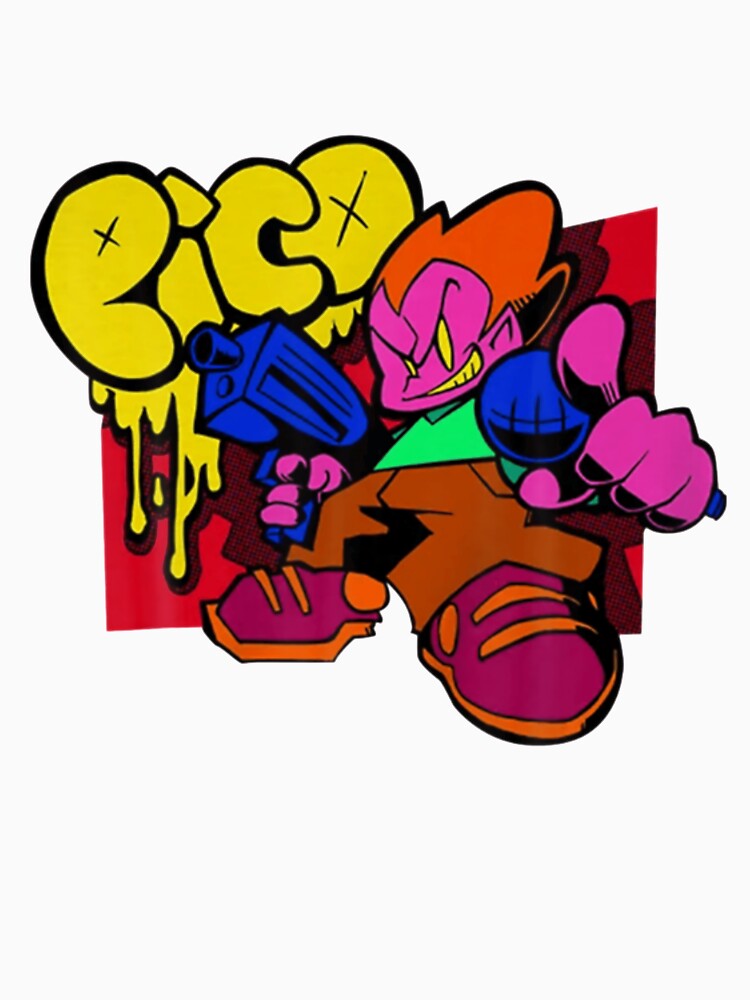 "Friday Night Funkin - fnf pico" Pullover Hoodie for Sale by meudya ...