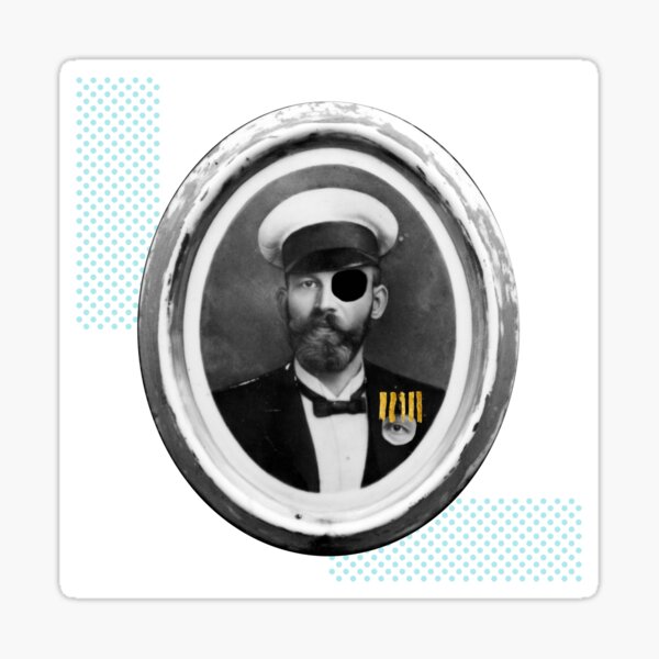 "Admiral" Sticker by TITIRITI | Redbubble