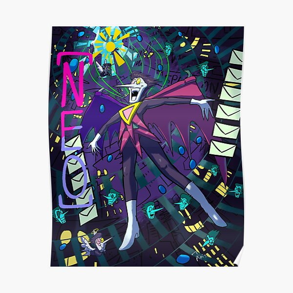 "Spamton Neo Artwork " Poster for Sale by Aluria | Redbubble