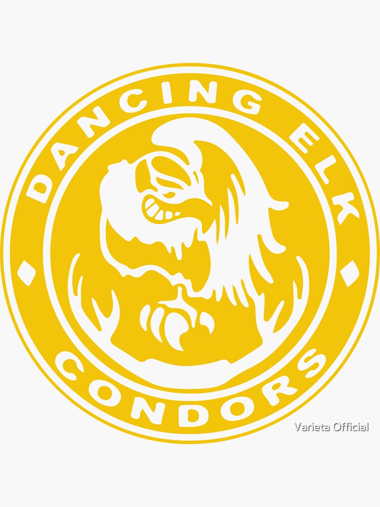 Pegatina «Funny Dancing Elk Condors Cool Paulie Bleeker Entrenamiento ...