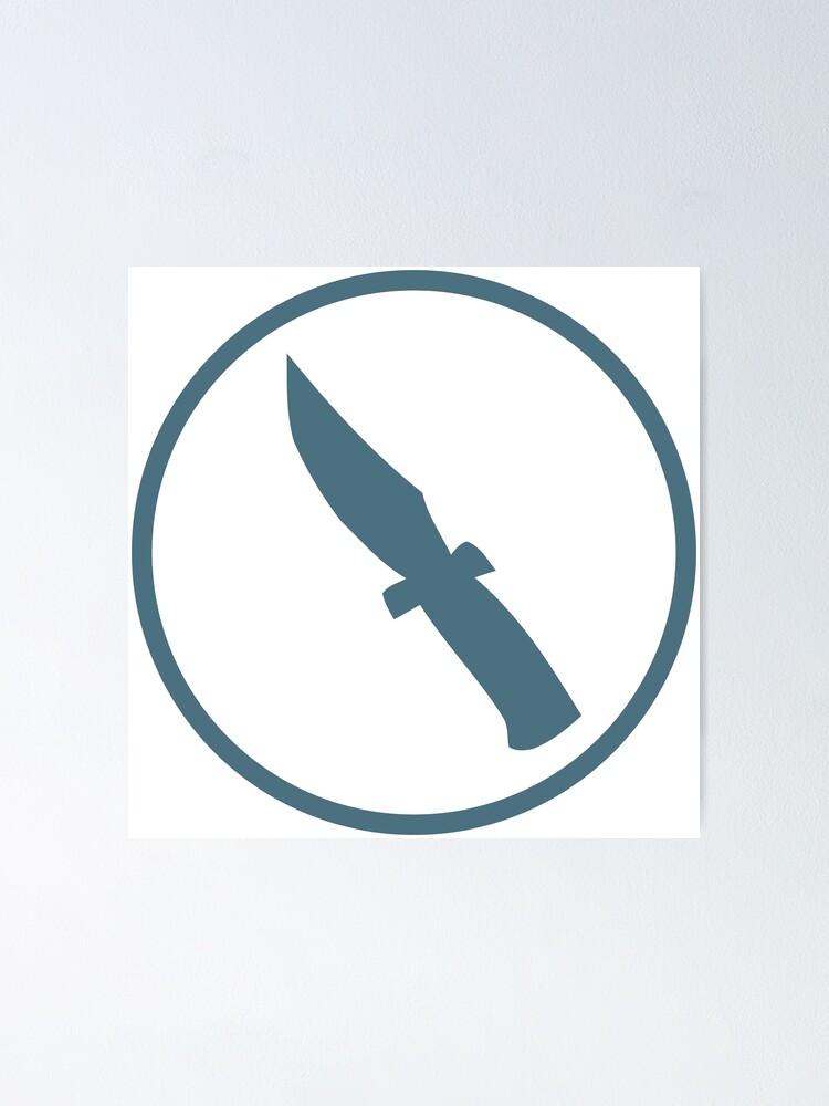 "TF2 spy icon BLU" Poster for Sale by Loadout | Redbubble