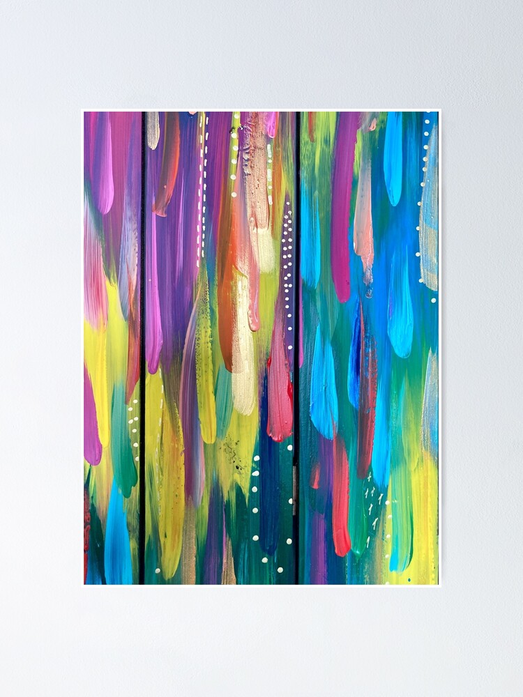 "Colorful Thoughts" Poster by AnnoyedMouse | Redbubble