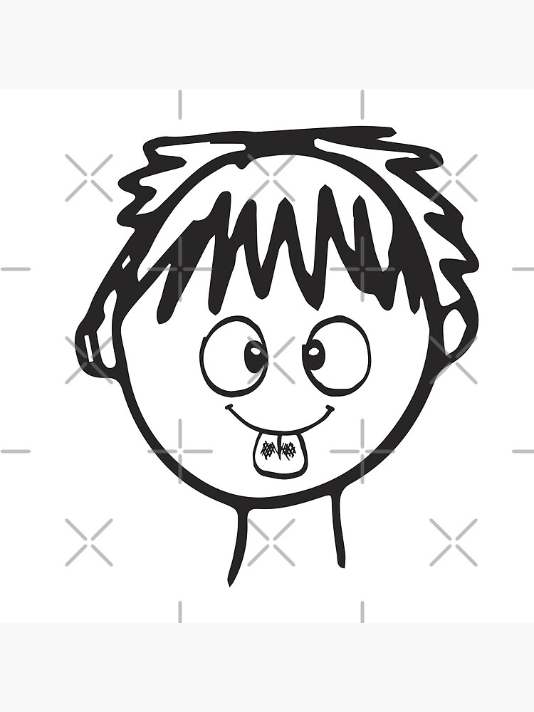 "Silly Face" Poster for Sale by me-fe | Redbubble