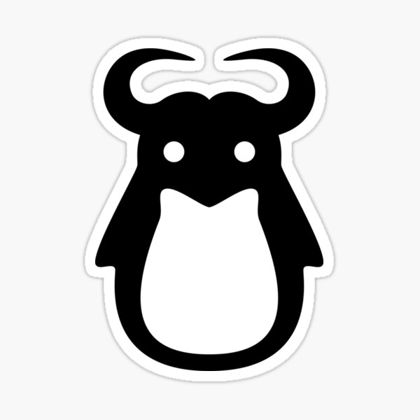 "Evil Linux Sticker" Sticker by ManfredPawl | Redbubble