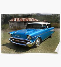 57 Chevy: Posters | Redbubble